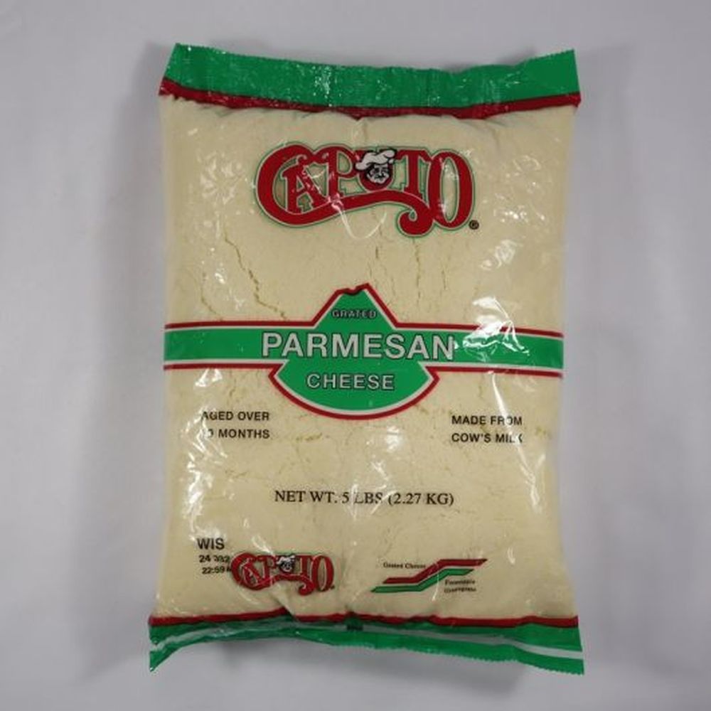 Caputo Aged Grated Parmesan Cheese, 5 Pound -- 4 per case