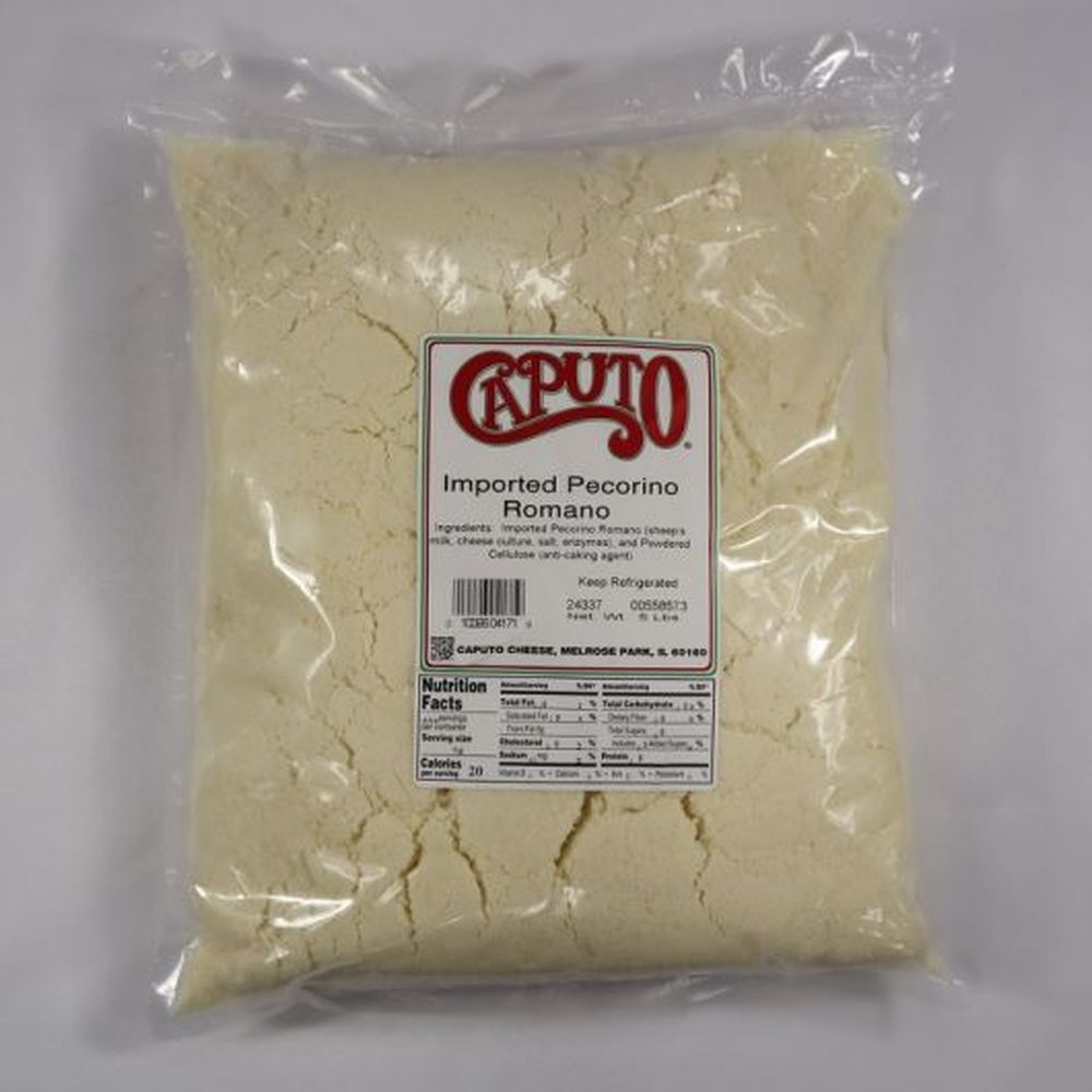 Caputo Imported Pecorino Romano Cheese, 5 Pound -- 4 per case