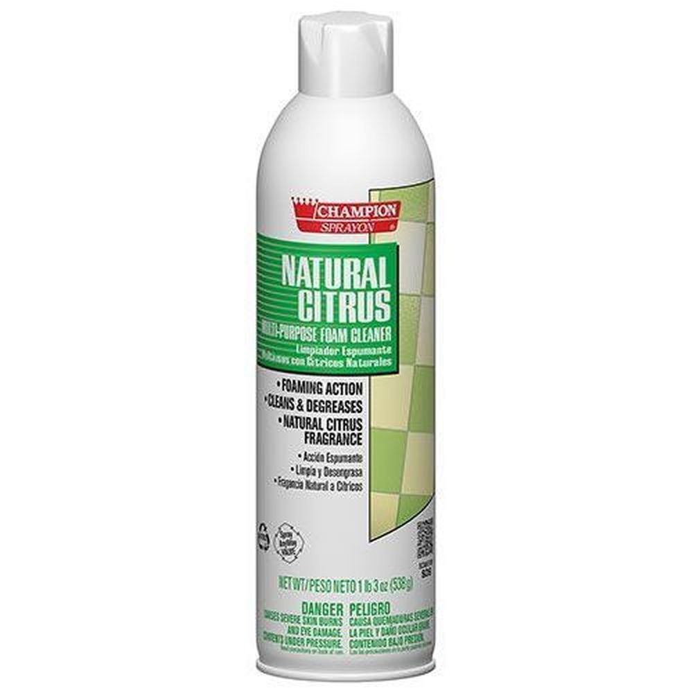 Natural Citrus Foam All-Purpose Cleaner, 19 Ounce Aerosol -- 12 per case.