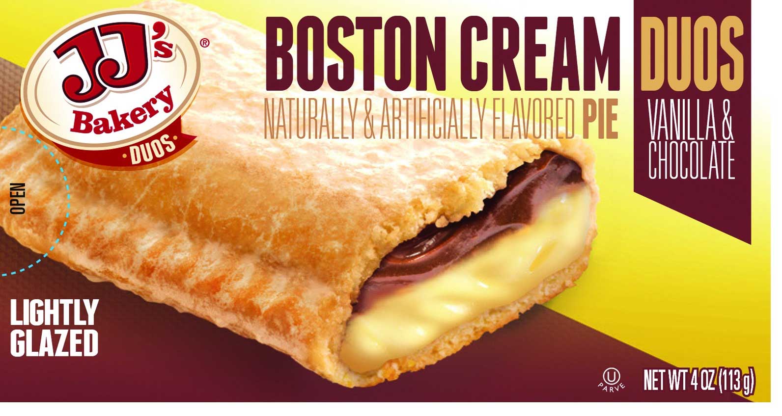 JJs Bakery Boston Cream Strawberry Cream Lemon Cream and Banana Cream ...