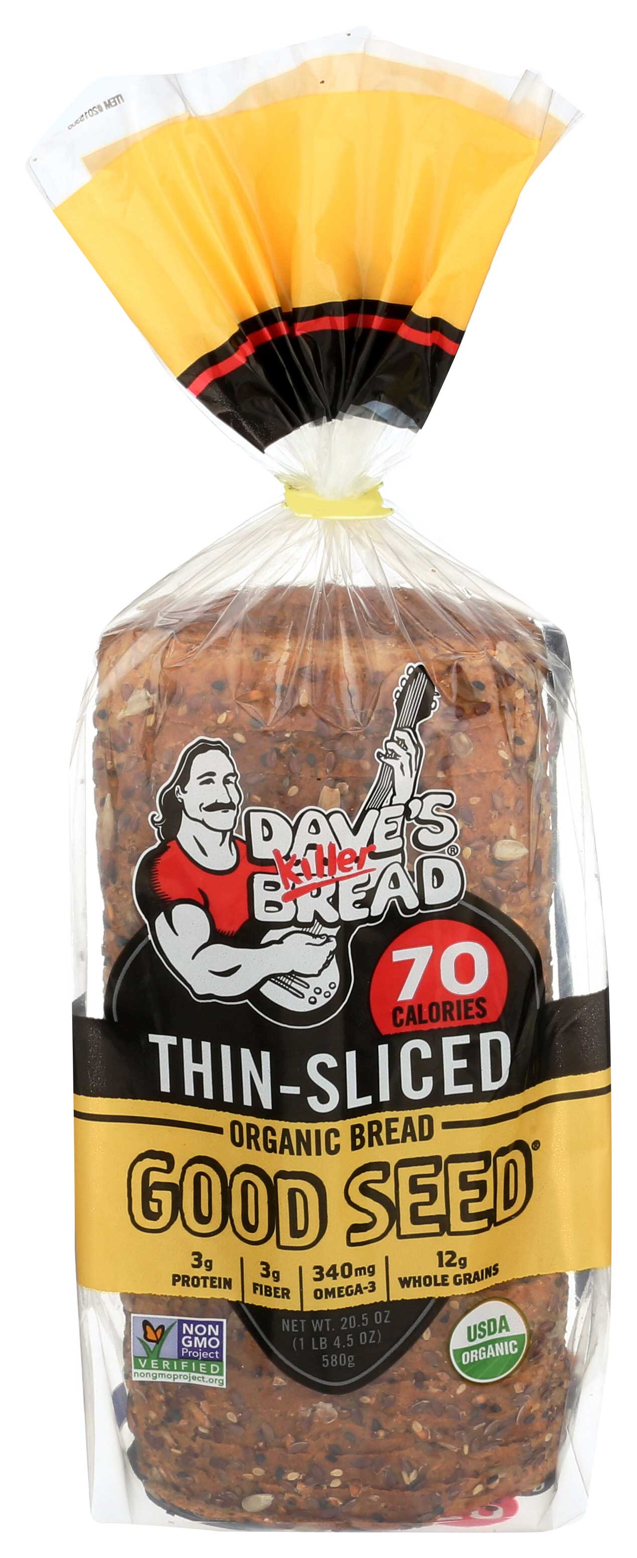 Dave's Killer Bread Organic Good Seed Thin Sliced Bread, 20.5 Ounce ...