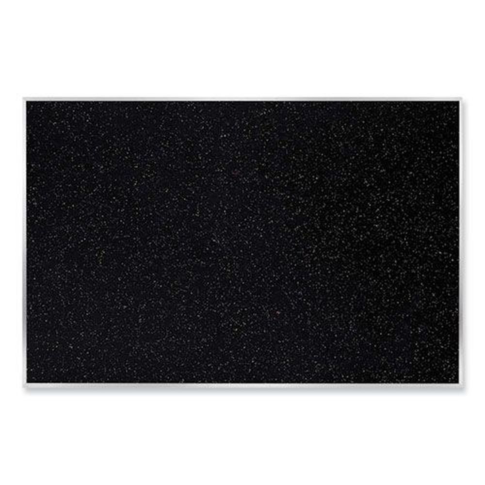 Ghent Confetti Surface Recycled Rubber Bulletin Board with Satin ...