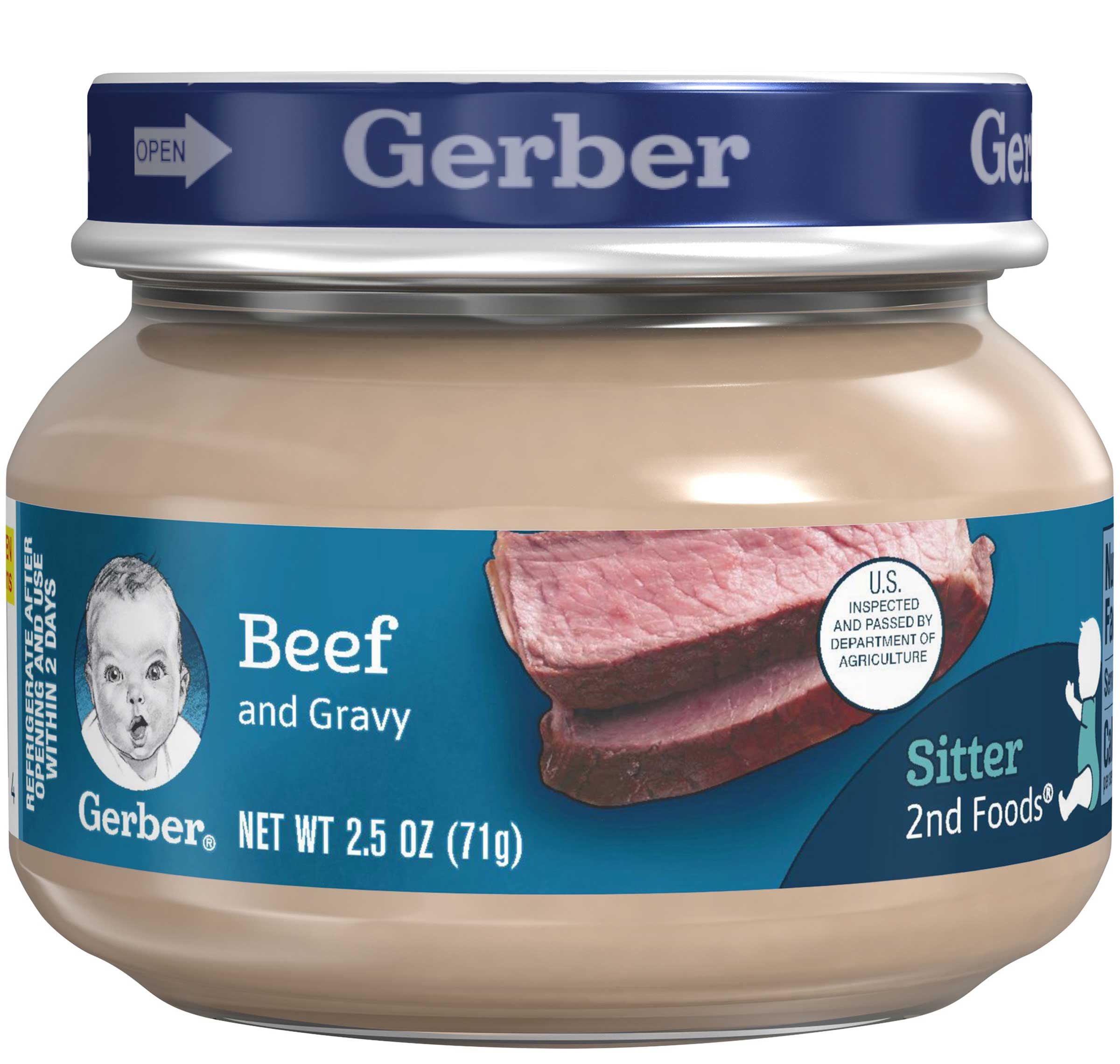 Gerber 2nd Foods Beef and Gravy | FoodServiceDirect