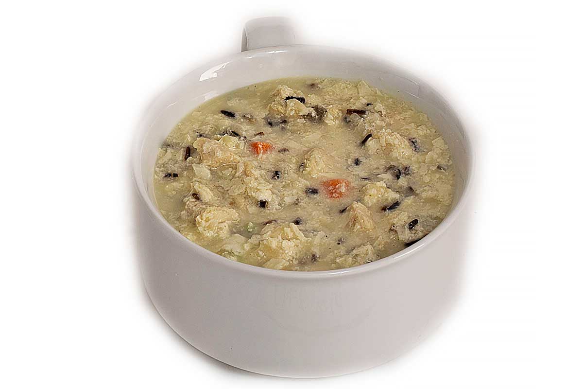 Taste Traditions Chicken with Wild Rice Soup Case | FoodServiceDirect