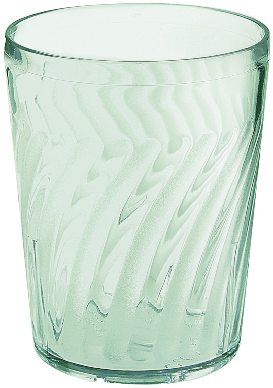 GET Enterprises SAN Plastic Jade Tumbler, 12 Ounce -- 72 per case
