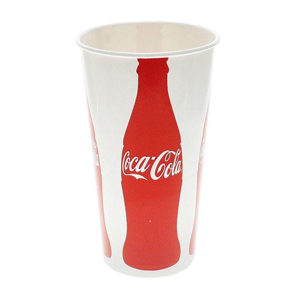 Pactiv Coke Iconic Paper Cold Cup, 32 Ounce Capacity -- 600 per case