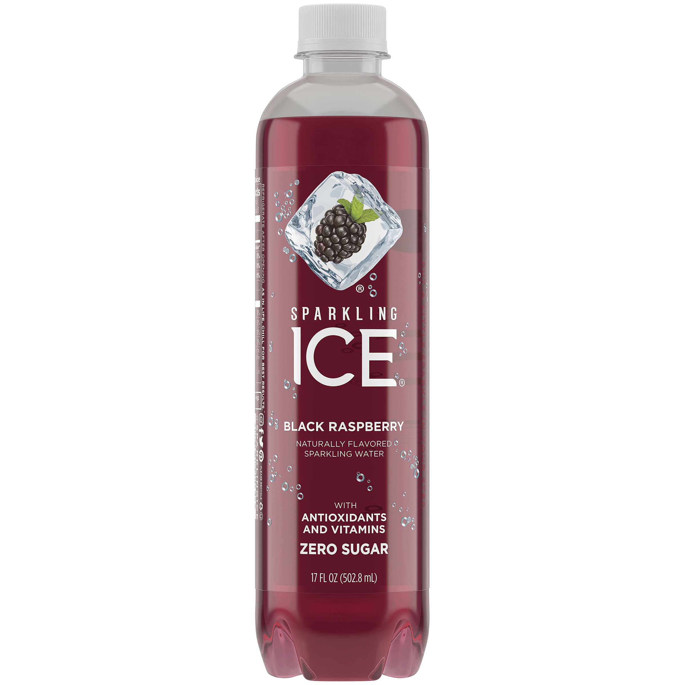 black raspberry ice drink