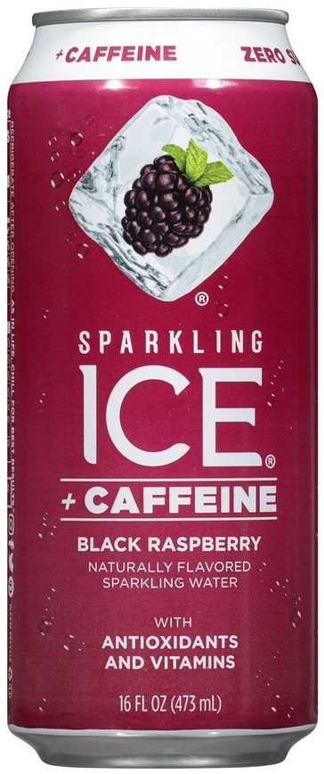 Sparkling Ice Caffeine Black Raspberry Sparkling Water Case | FoodServiceDirect