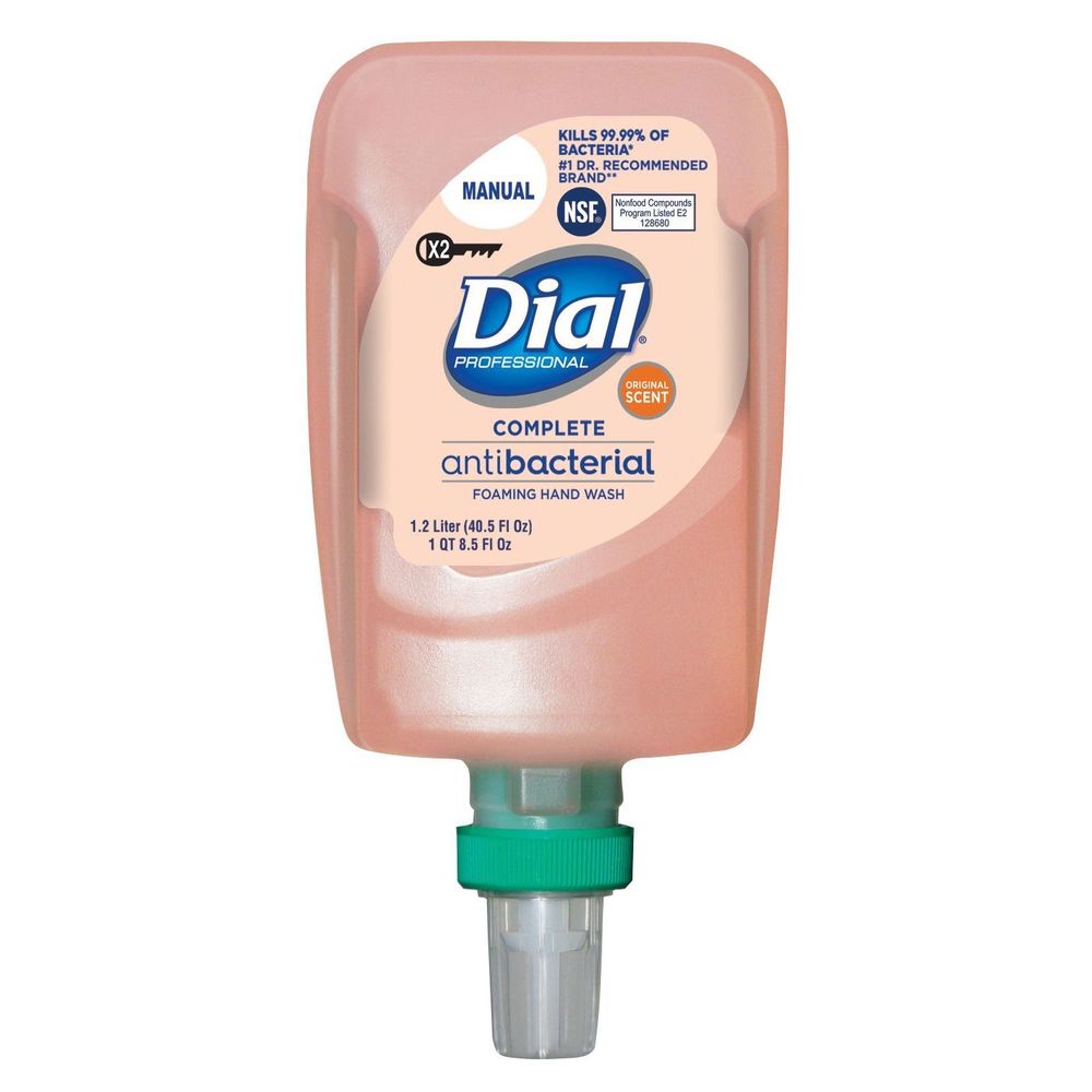 Dial Complete Original Antibacterial Foaming Hand Wash Refill Fit x2 ...