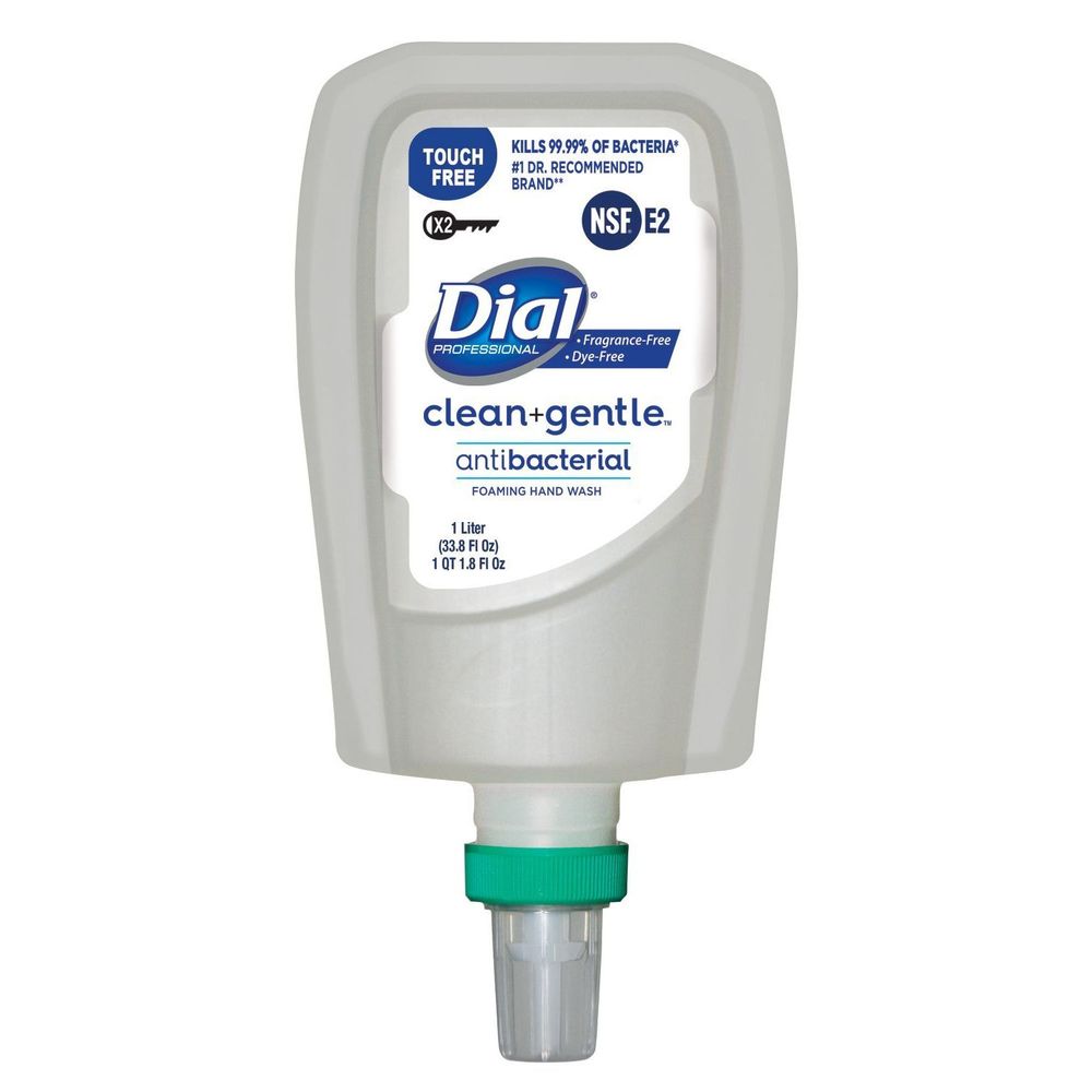 Dial Clean plus Gentle Antibacterial Foaming Hand Wash Refill FIT x2 ...