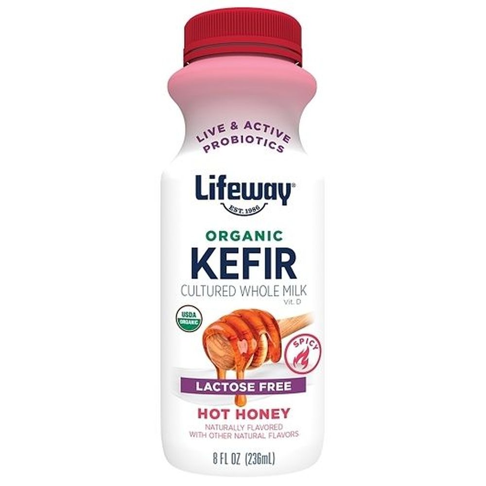 Lifeway Organic Hot Honey Kefir, 8 Fluid Ounce -- 6 per case