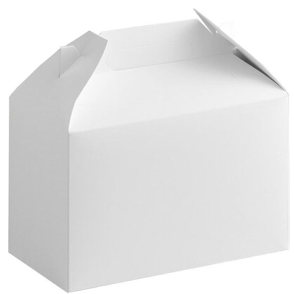 SQP White Barn Box, 8 x 5 x 8 inch -- 125 per case. | FoodServiceDirect ...