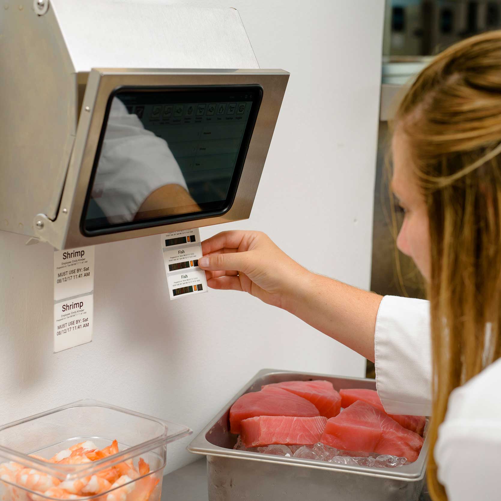 National Checking Company Blank Label Roll Case | FoodServiceDirect