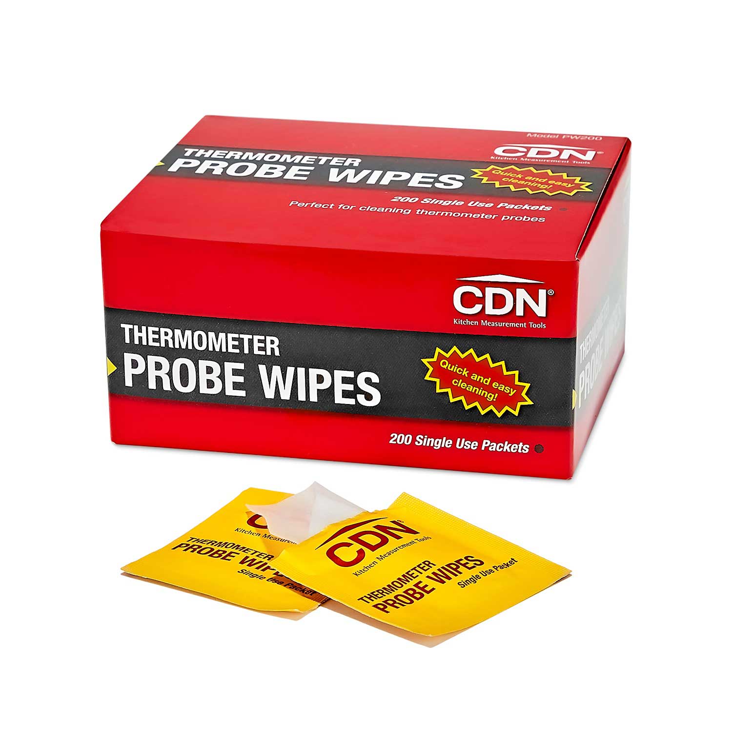 CDN Thermometer Probe Wipes