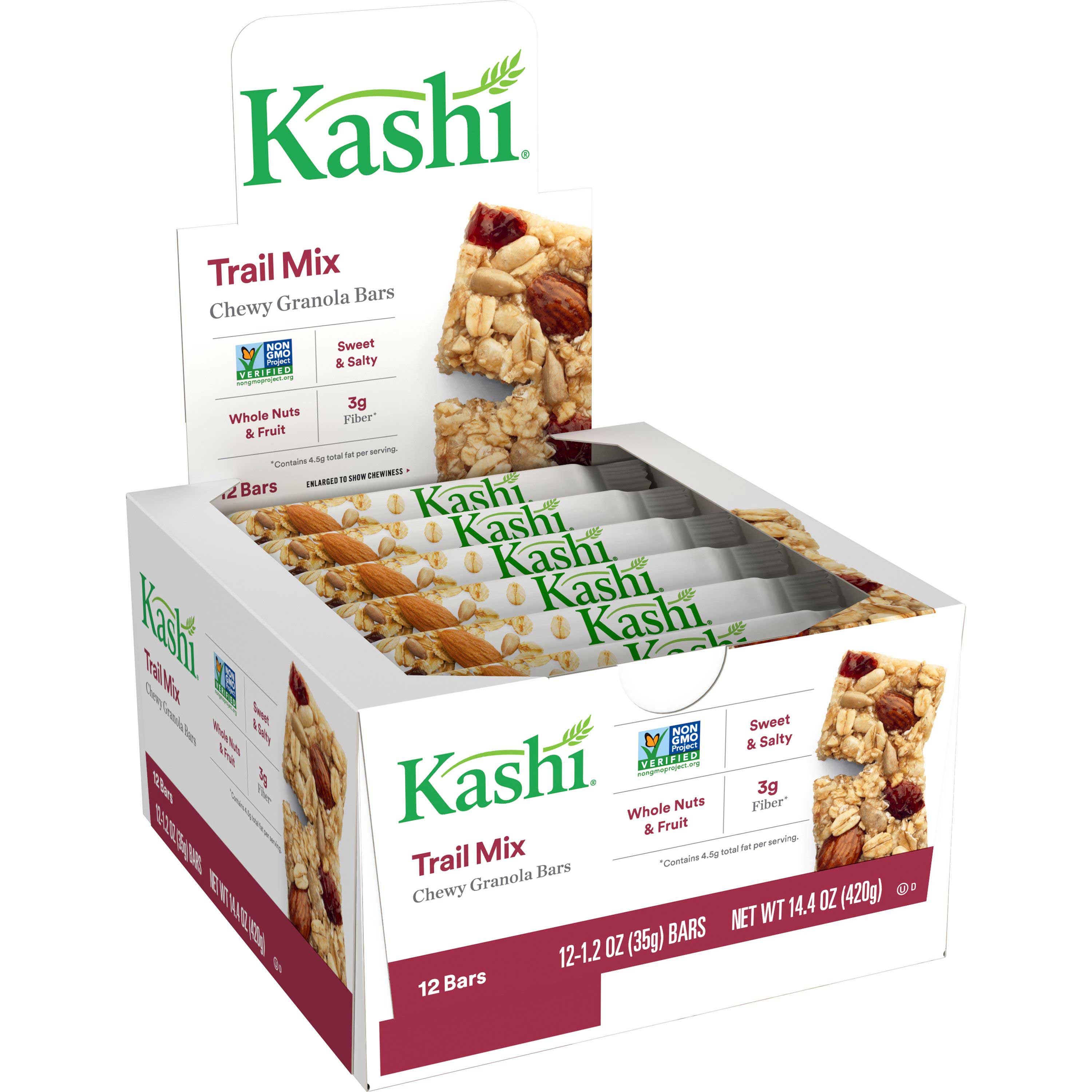 Kashi Chewy Trail Mix Granola Bar Case | FoodServiceDirect
