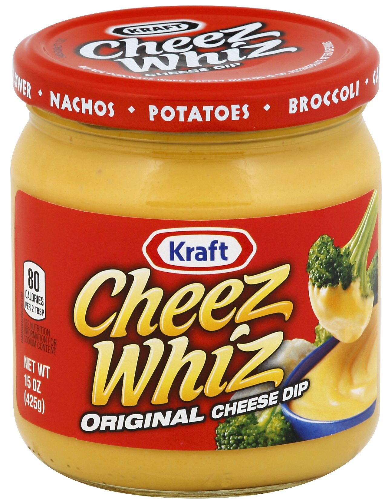 Kraft Cheez Whiz Cheese Dip Case | FoodServiceDirect