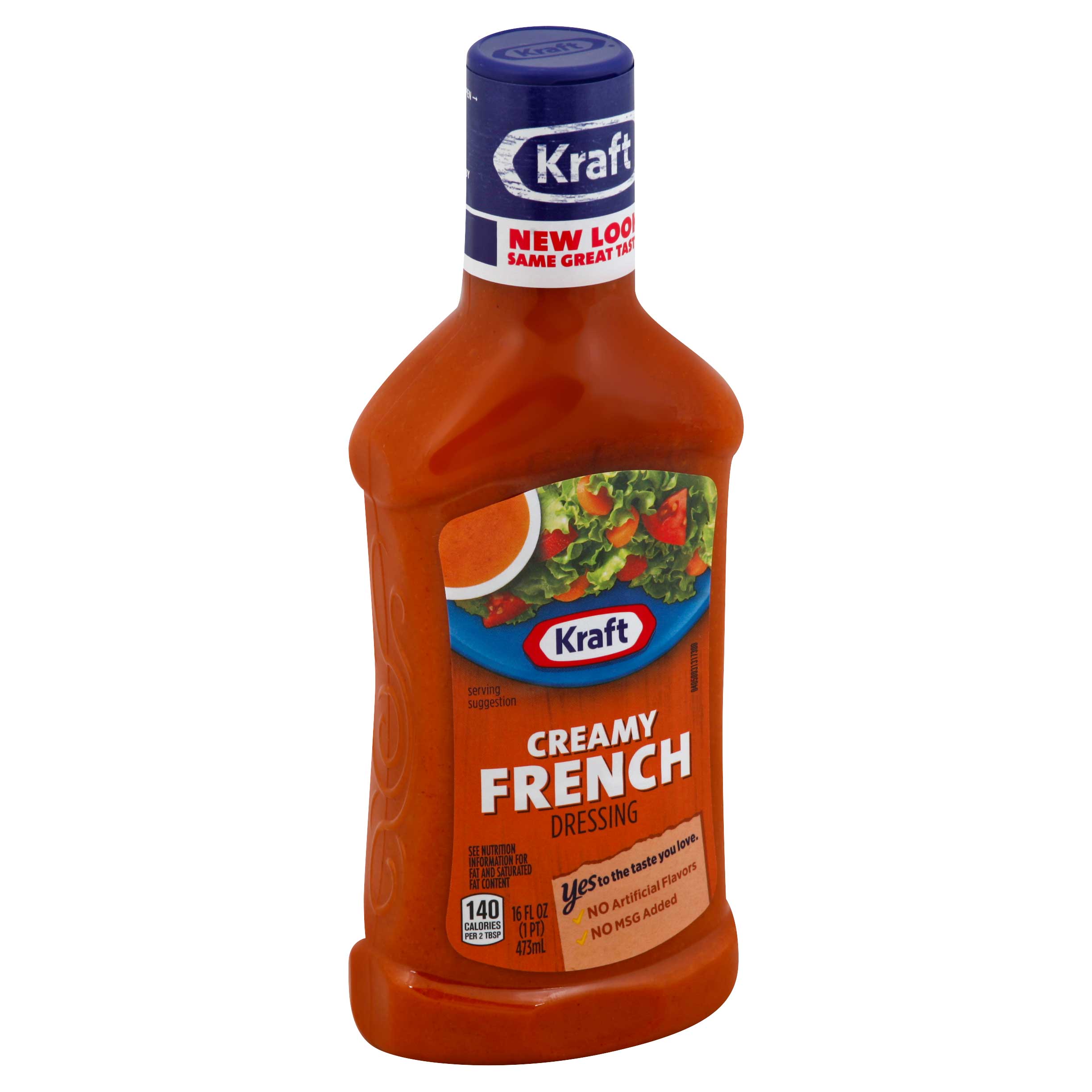 Kraft Creamy French Dressing In Plastic, 16 Ounce -- 6 Case ...