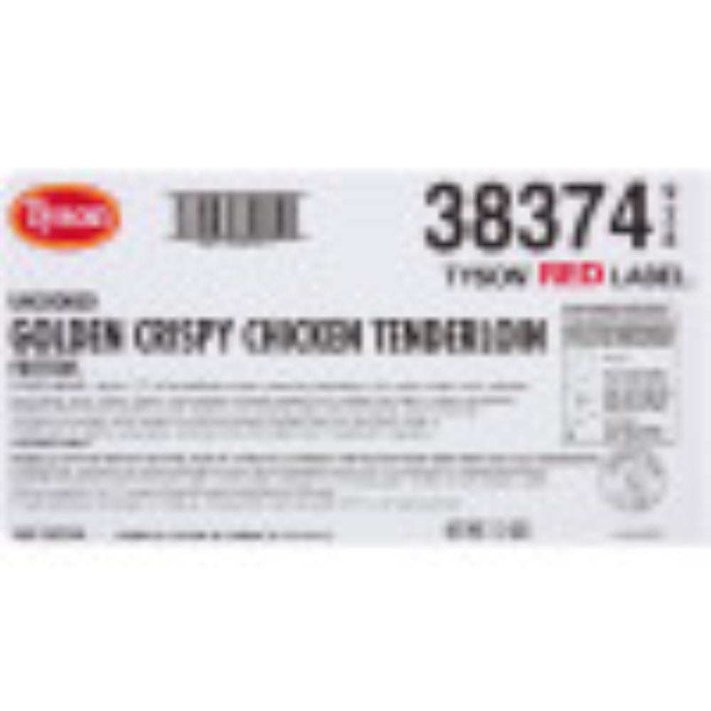 Tyson Red Label Chicken Breast Tenderloin Case | FoodServiceDirect