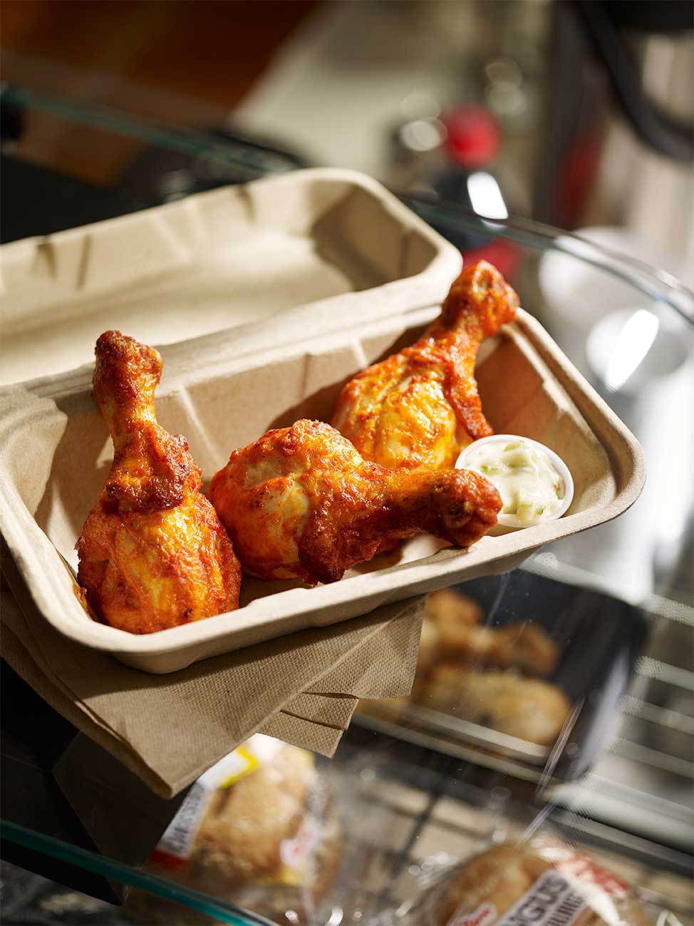 Tyson Fully Cooked Fast Finish Chicken Drumsticks | FoodServiceDirect
