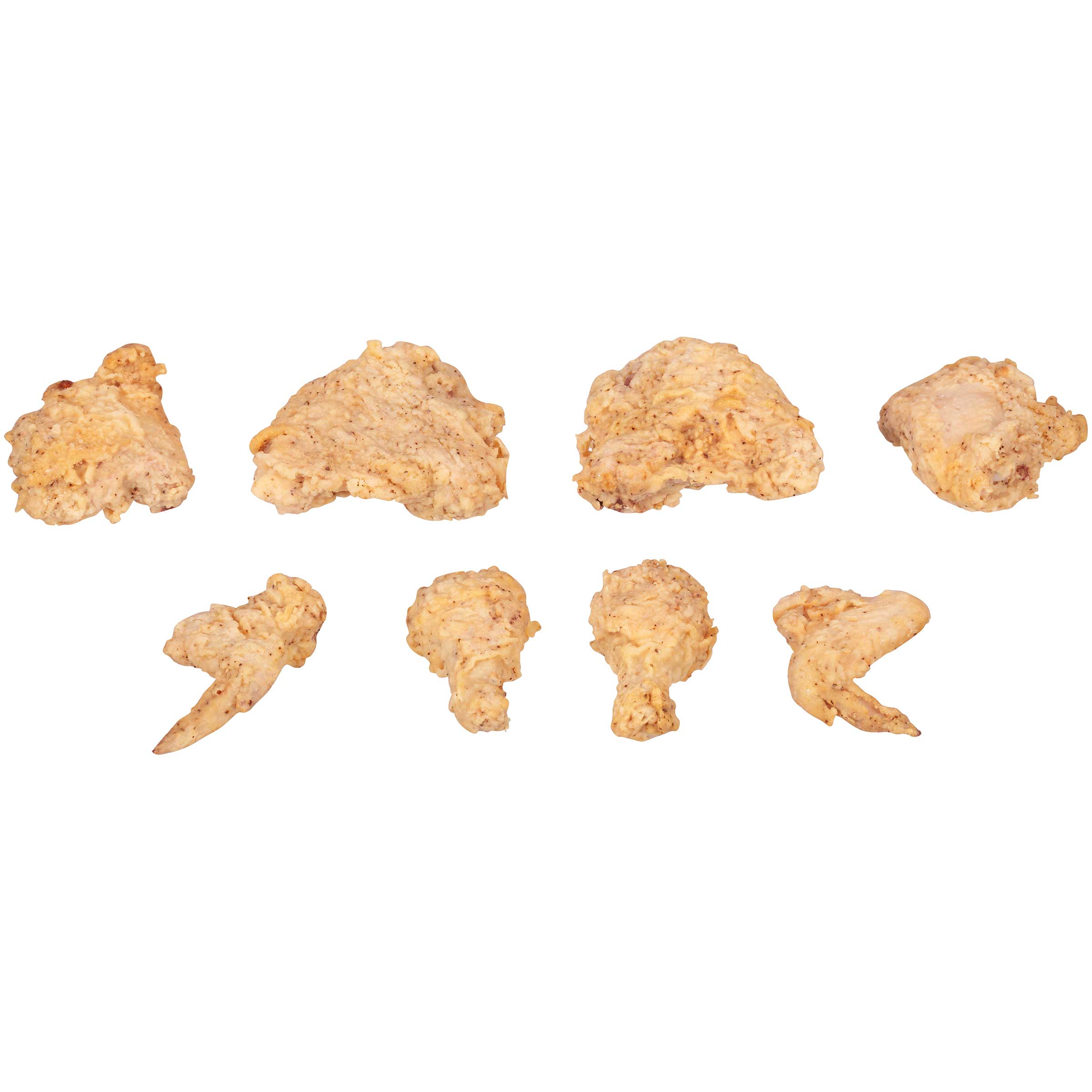 Tyson Fully Cooked Breaded Honey Stung 8 Piece Cut Chicken, 15 Pound.