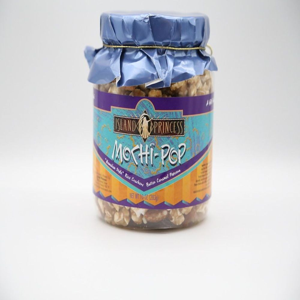 Island Princess Mochi Pop Popcorn Crunch - Small Gift Jar, 10 Ounce ...