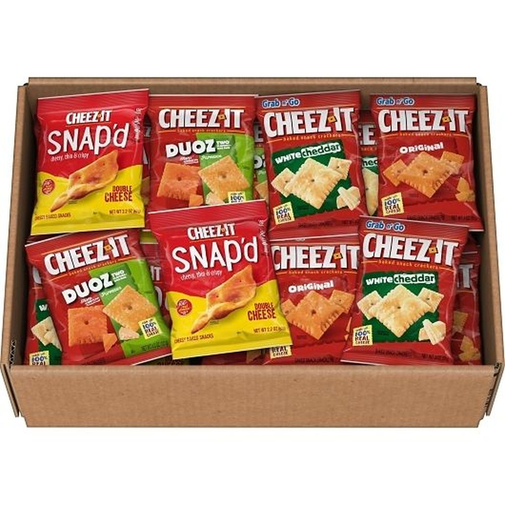 Cheez It 4 Flavors Crackers | FoodServiceDirect