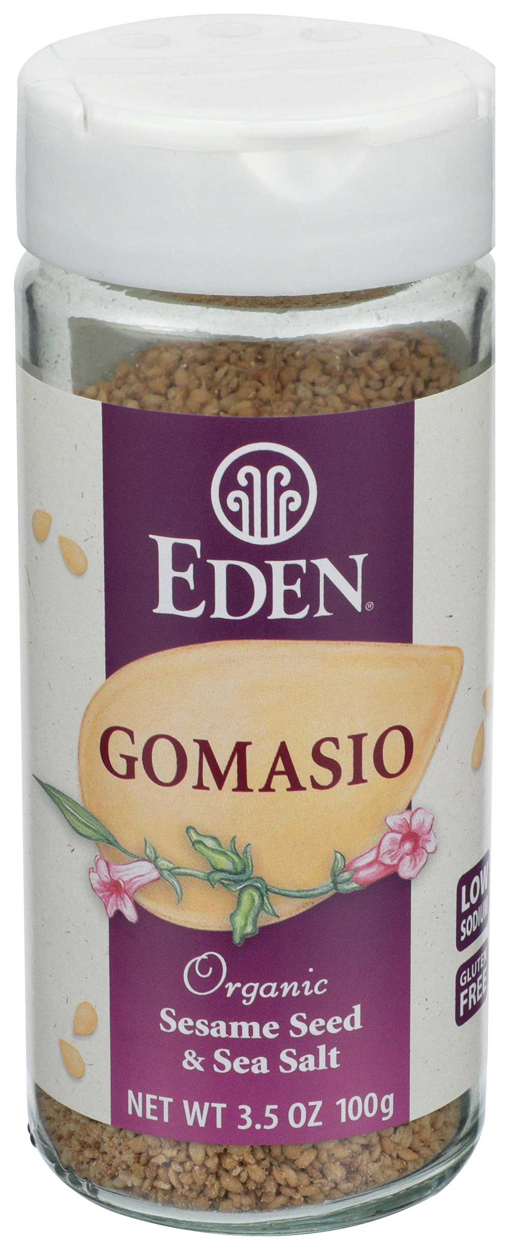 Eden Foods Organic Gomasio Sesame Salt, 3.5 Ounce -- 12 per case ...