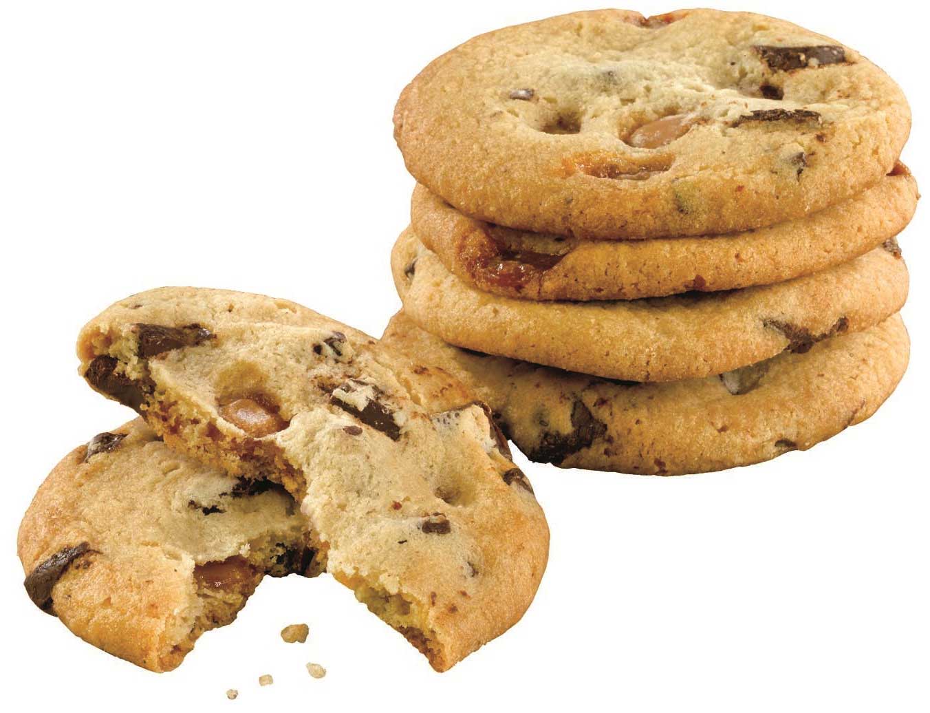 Readi Bake Salted Caramel Chocolate Chunk Cookie Dough, 4 Ounce -- 90 ...