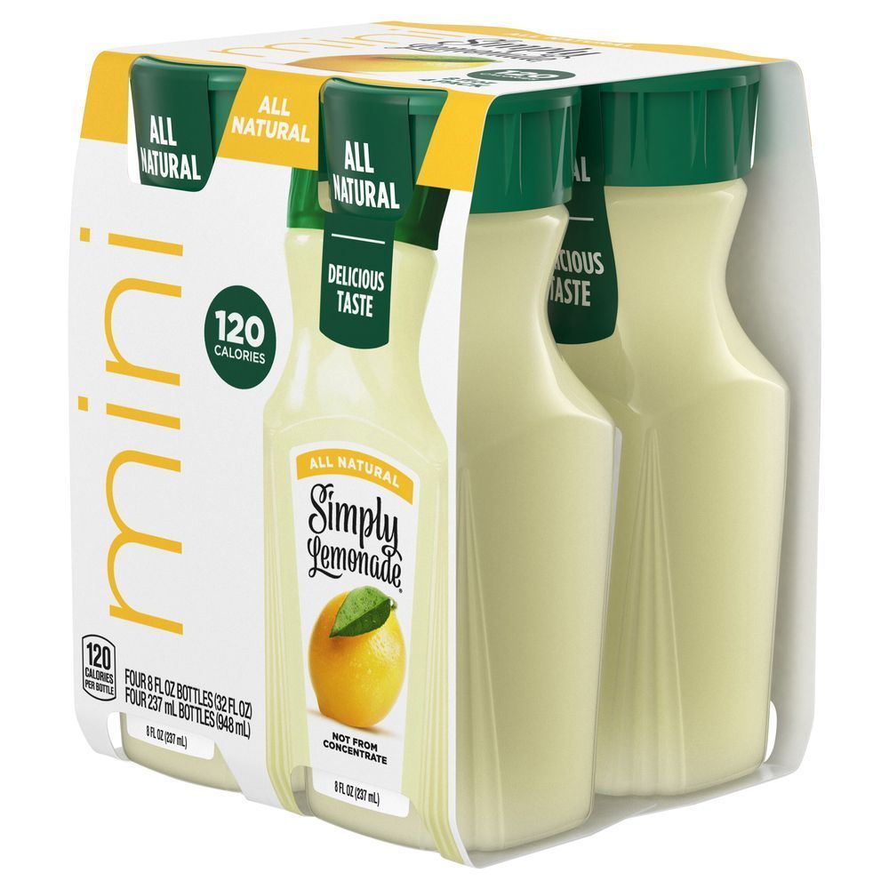 Simply 8 Fluid Ounce All Natural Lemonade | FoodServiceDirect