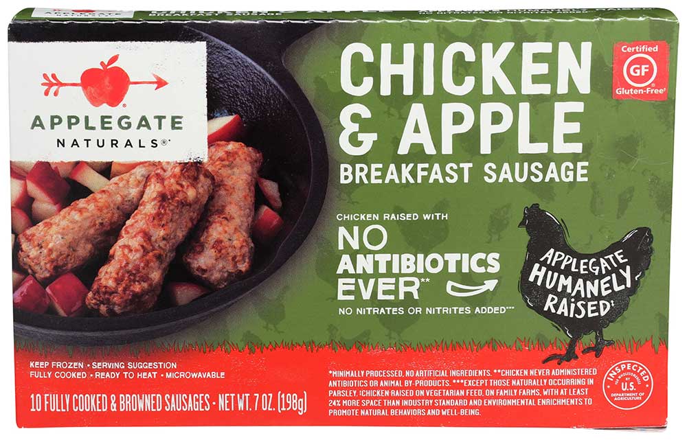 Applegate Farms Chicken and Apple Sausage Case | FoodServiceDirect