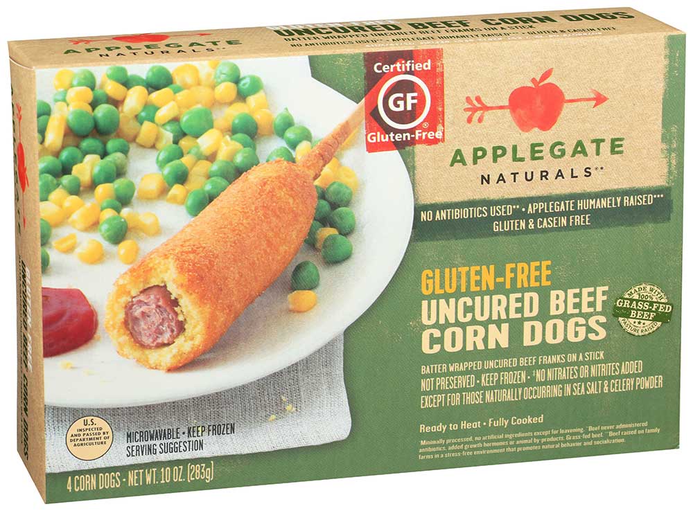 Applegate Farms Uncured Beef Corn Dog Case | FoodServiceDirect