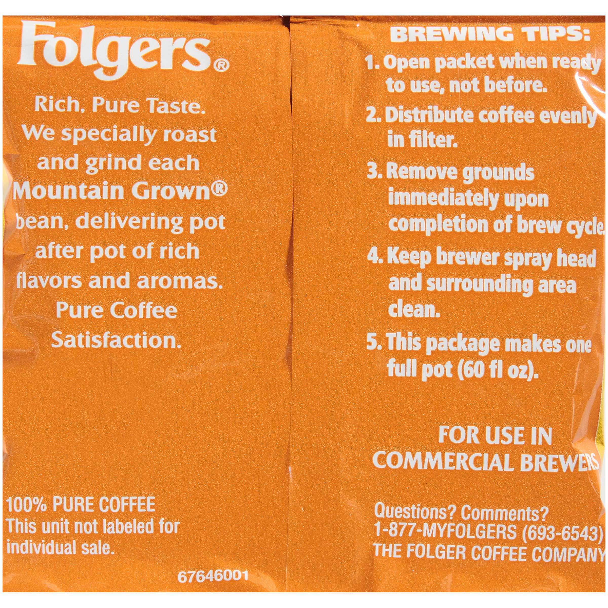 how to prepare folgers ground coffee