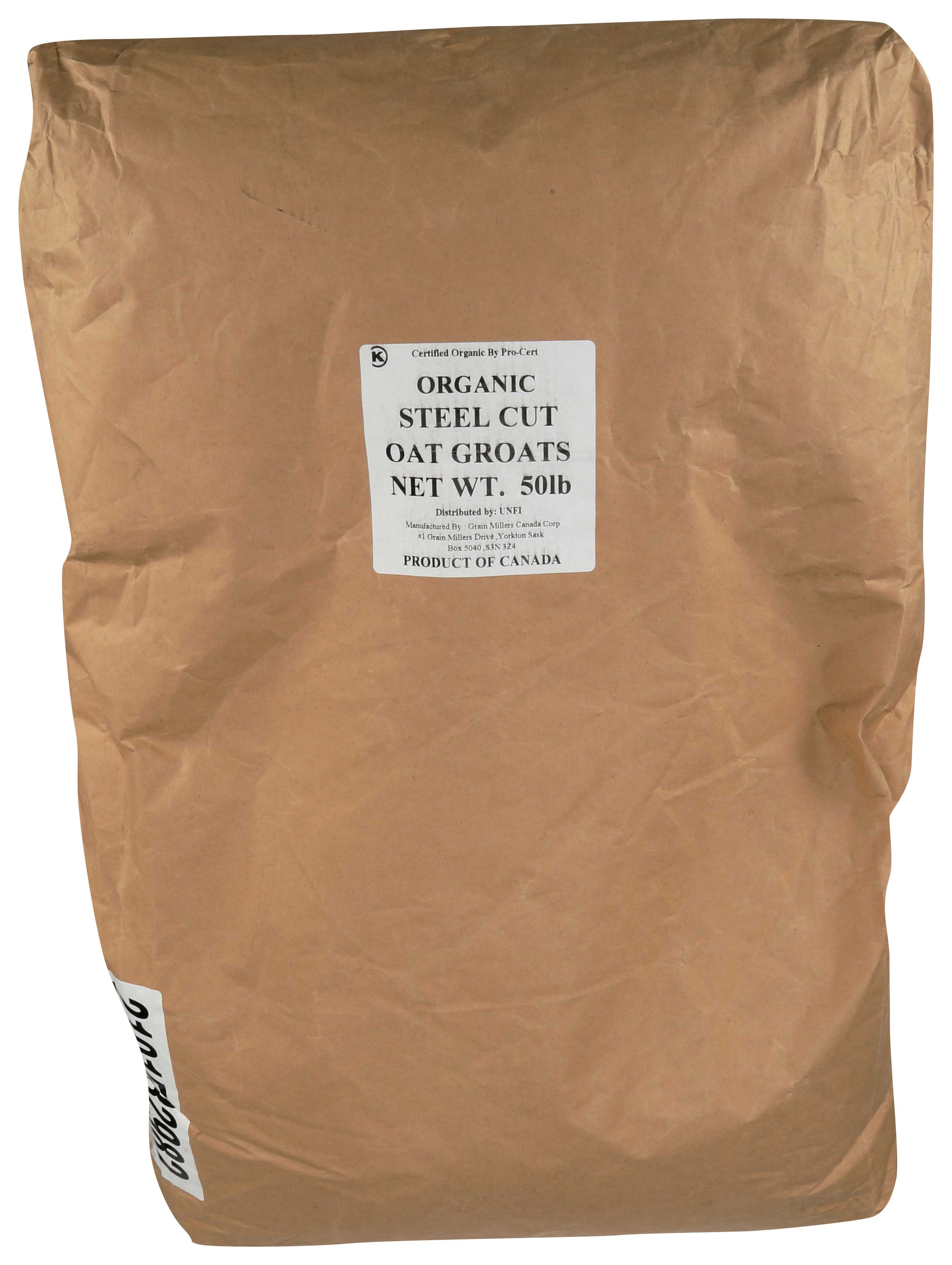 UNFI Organic Steel Cut Oat Case | FoodServiceDirect