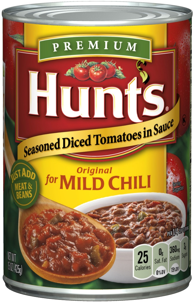 Conagra foods Hunts Seasoned Diced Tomato Sauce Case | FoodServiceDirect