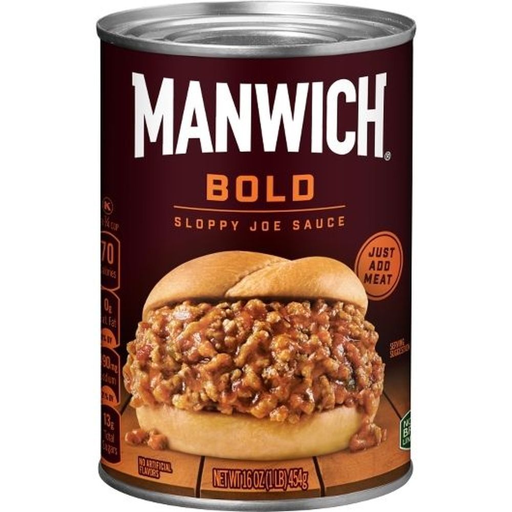 Manwich Bold Sloppy Joe Sauce Case | FoodServiceDirect