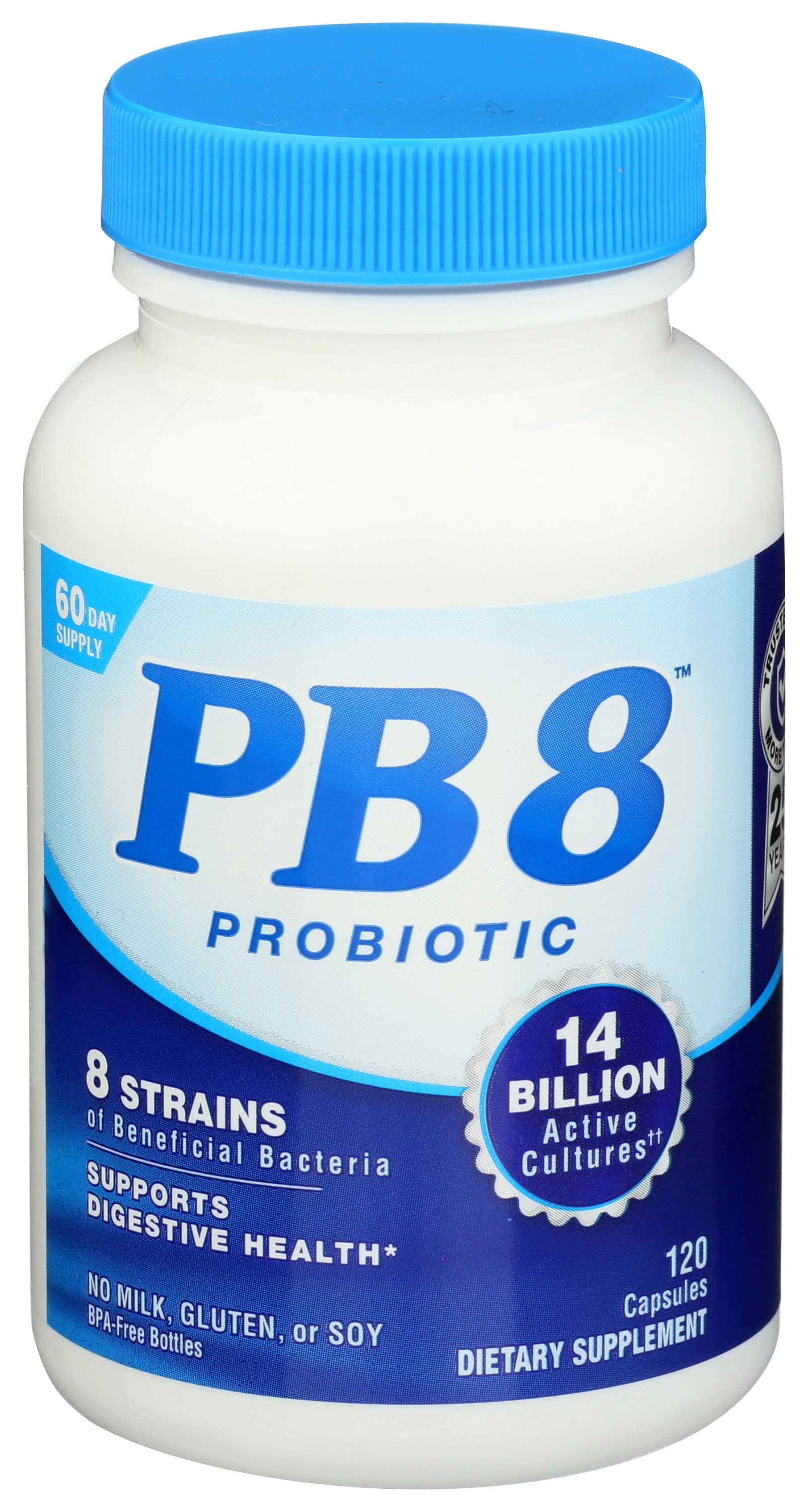 Nutrition Now PB8 Pro-Biotic Acidophilus, 120 Capsules ...