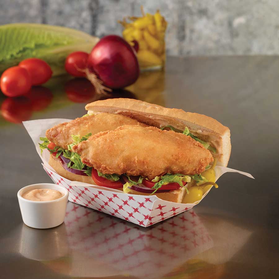 Trident Seafoods Golden Ale Battered Haddock Fillet, 4 Ounce Pieces, 10 ...