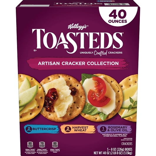 Kellogg's Toasted"s" "Variety Pack" Crackers | FoodServiceDirect