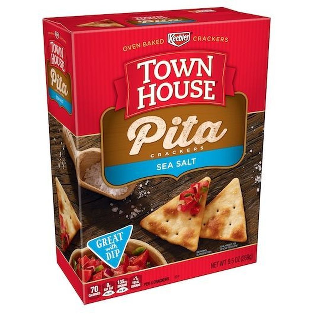 Kelloggs Town House Sea Salt Pita Cracker | FoodServiceDirect