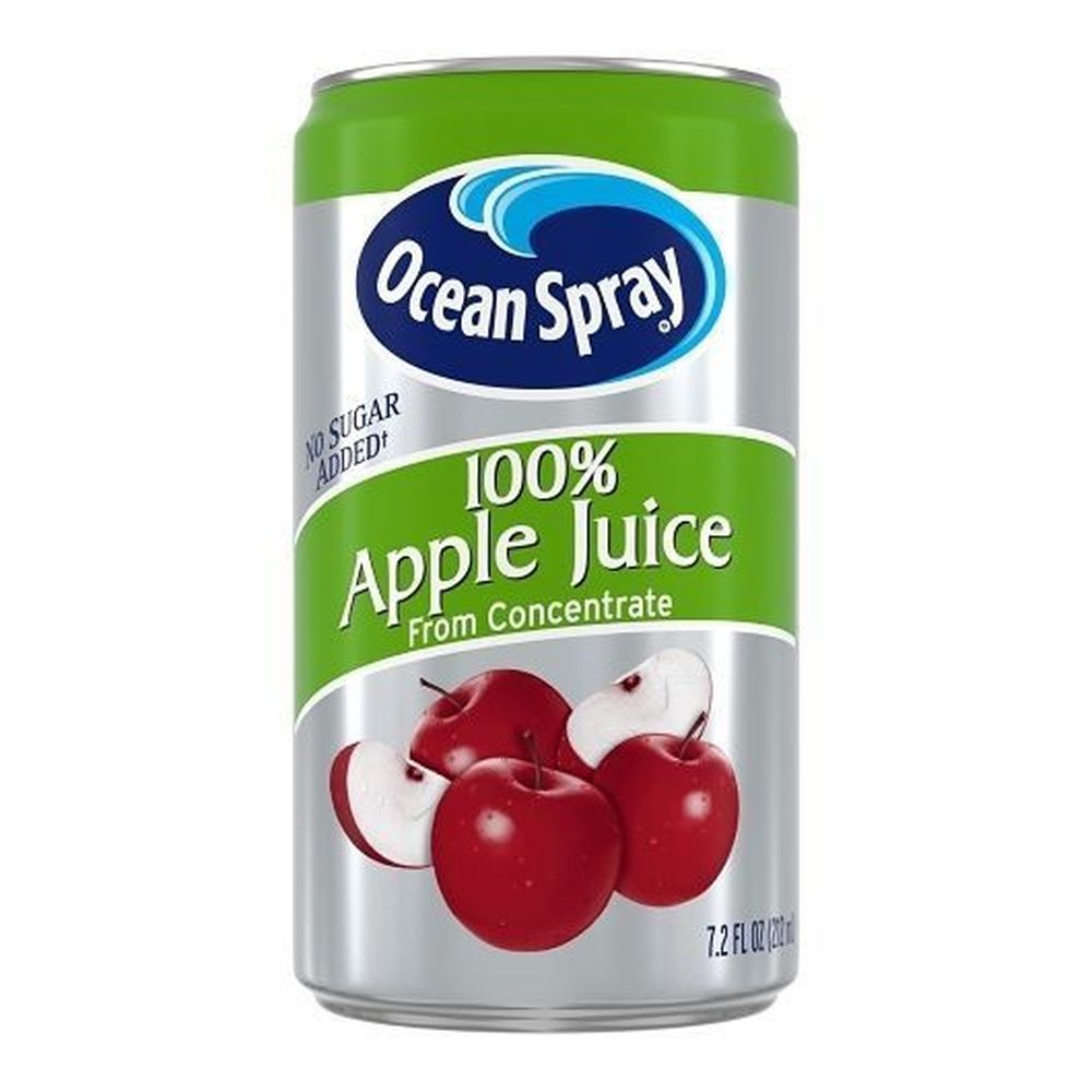 Ocean Spray 100 Percent Apple Juice Case | FoodServiceDirect