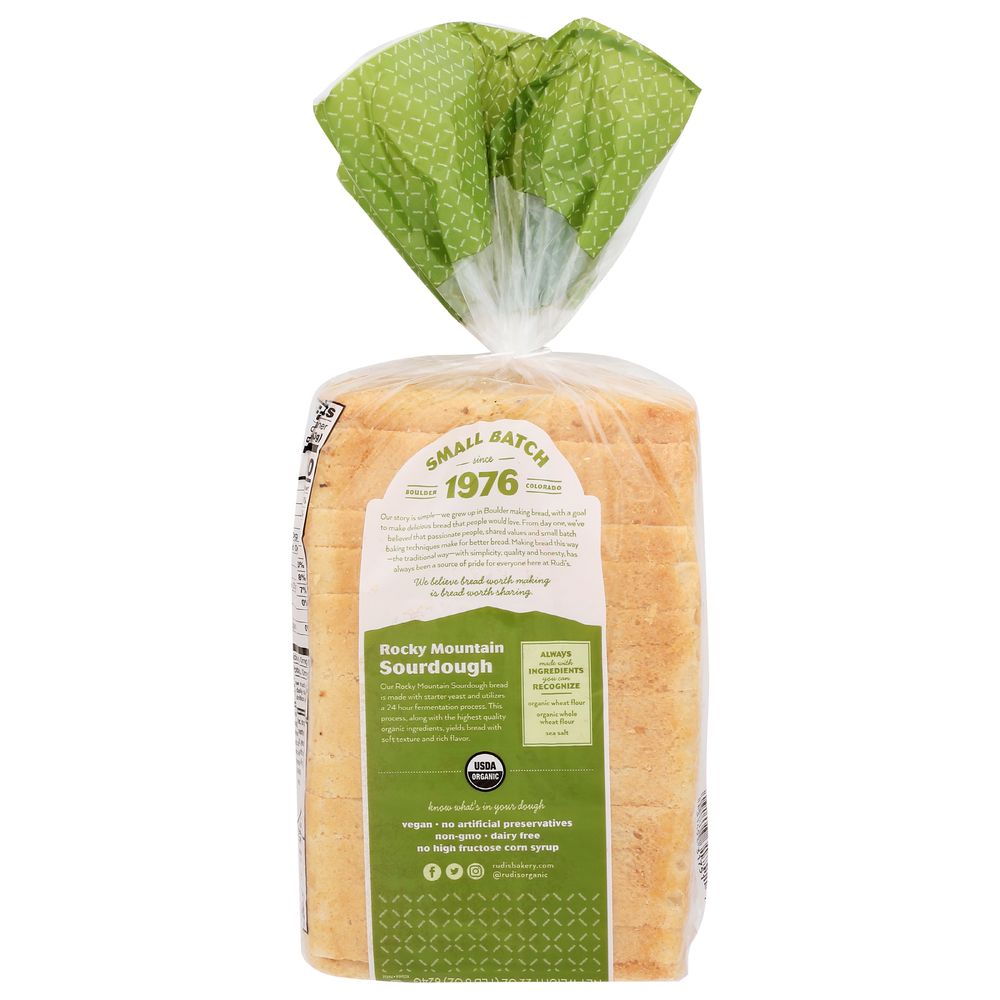 Rudis Organic Bakery Sourdough Sandwich Bread Case | FoodServiceDirect