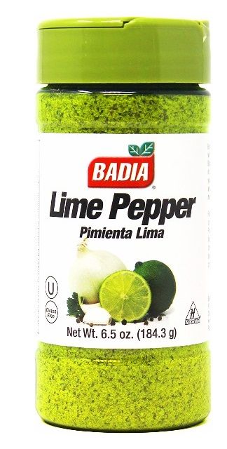 Badia Lime Pepper Seasoning, 6.5 Ounce -- 6 per case ...
