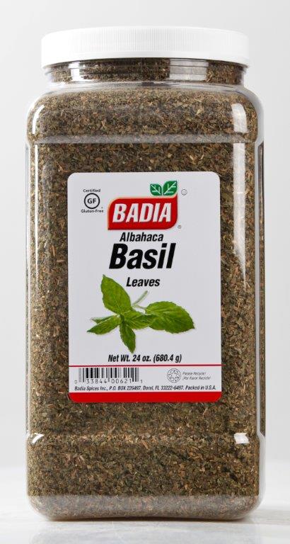 Badia Whole Basil Leaves, 1.5 Pound -- 4 per case