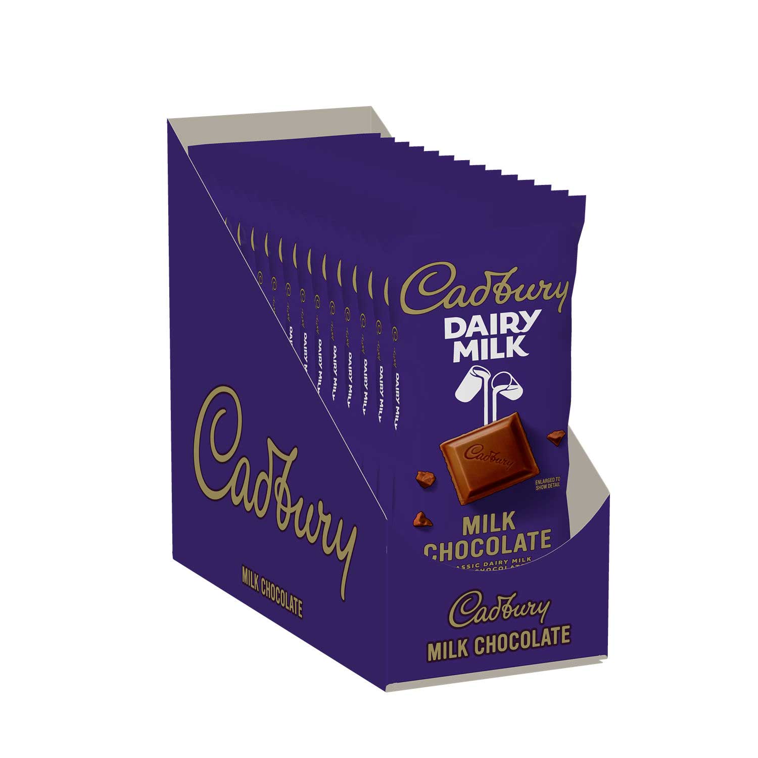 cadbury chocolate bars split packaging