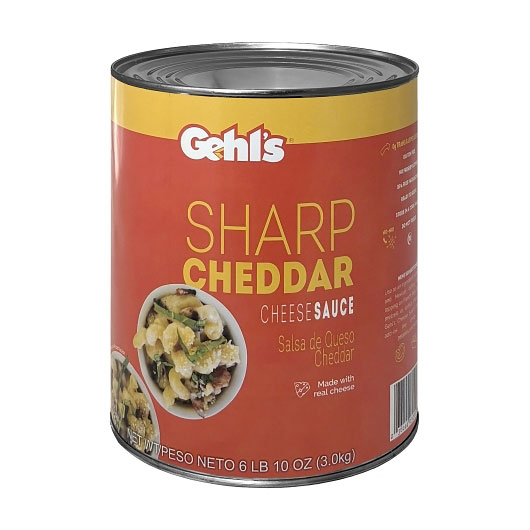 Gehls Premium Sharp Cheese Sauce, 106 Ounce -- 6 per case