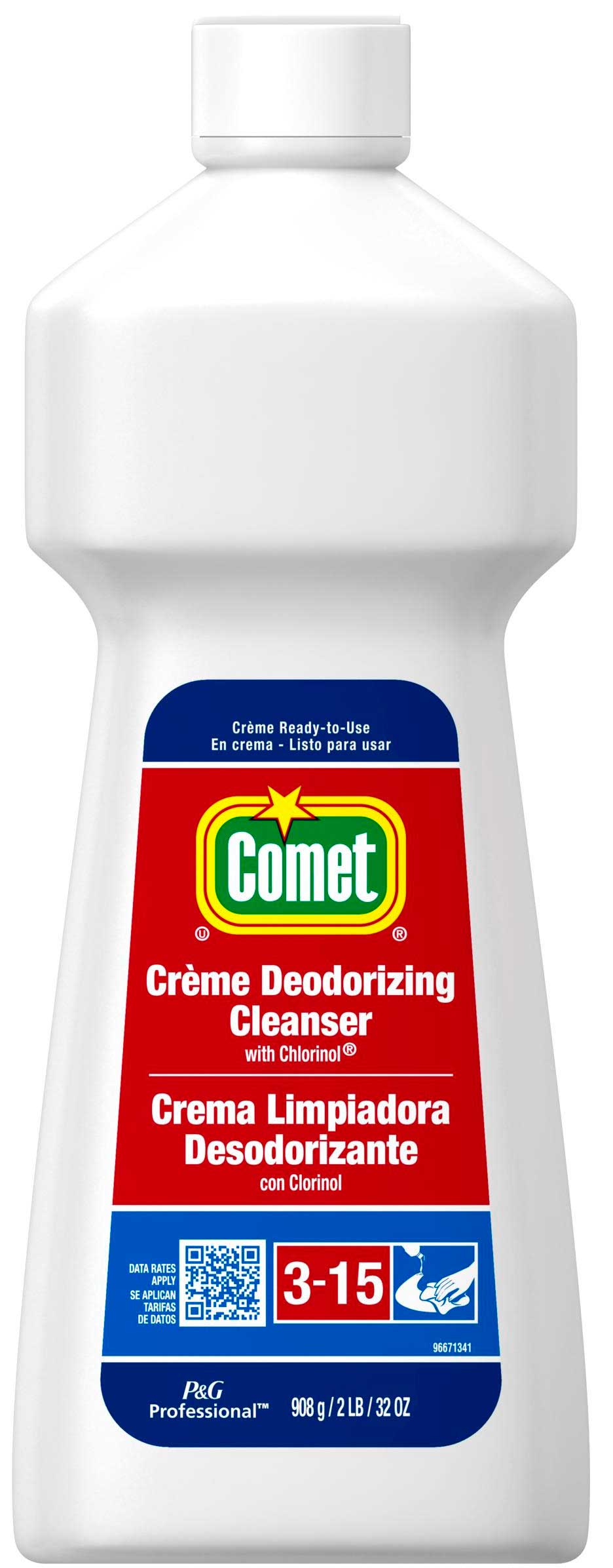 Comet 3-15 Creme Deodorizing Cleanser, 32 Ounce -- 10 per case.