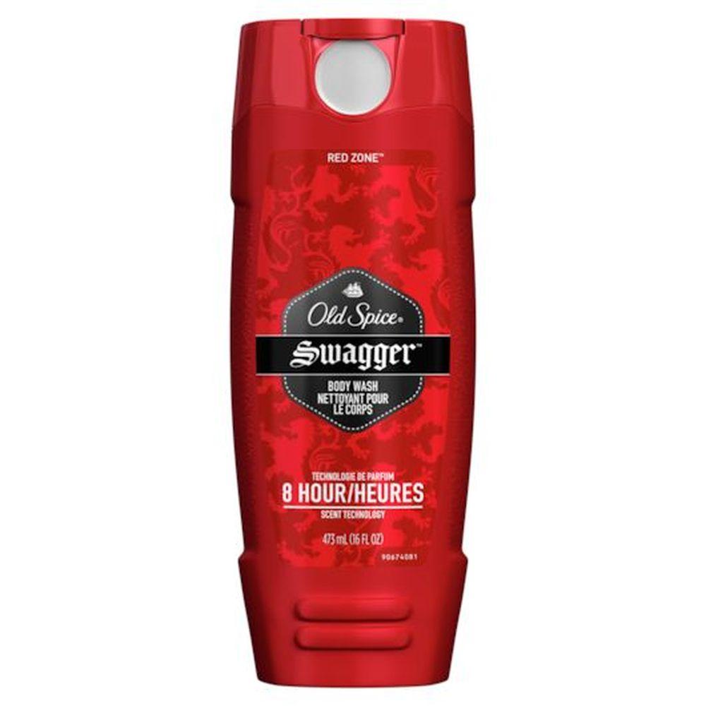 Old Spice Red Zone Body Wash Swagger, 16 Fluid Ounce -- 4 per case