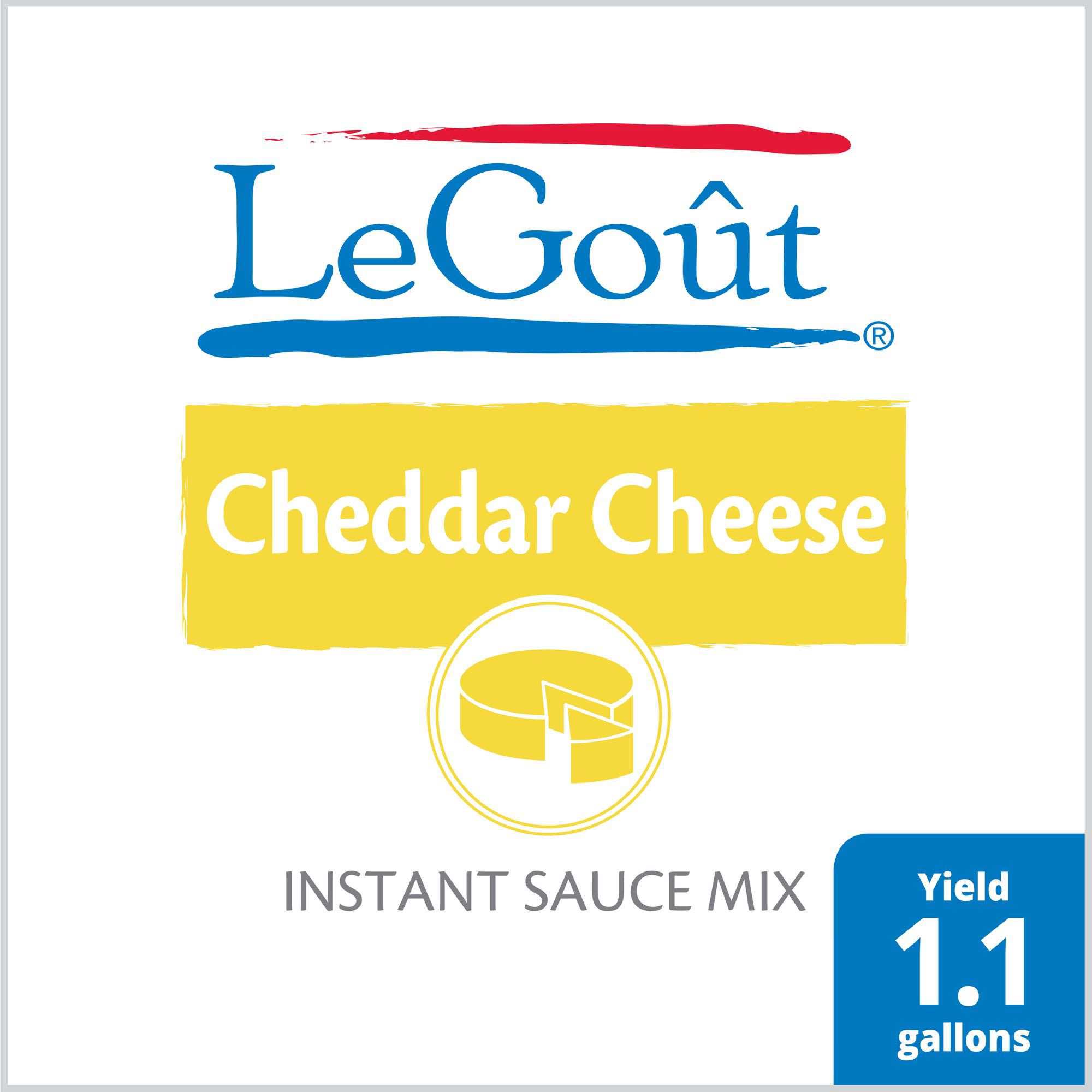 Single LeGout Cheddar Cheese Instant Sauce Mix, 25.4 Ounce ...