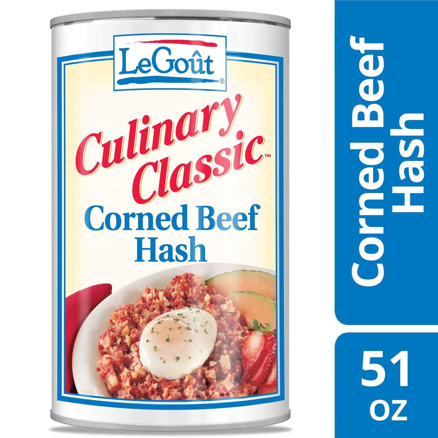 LeGout Culinary Classic Corned Beef Hash Single | FoodServiceDirect