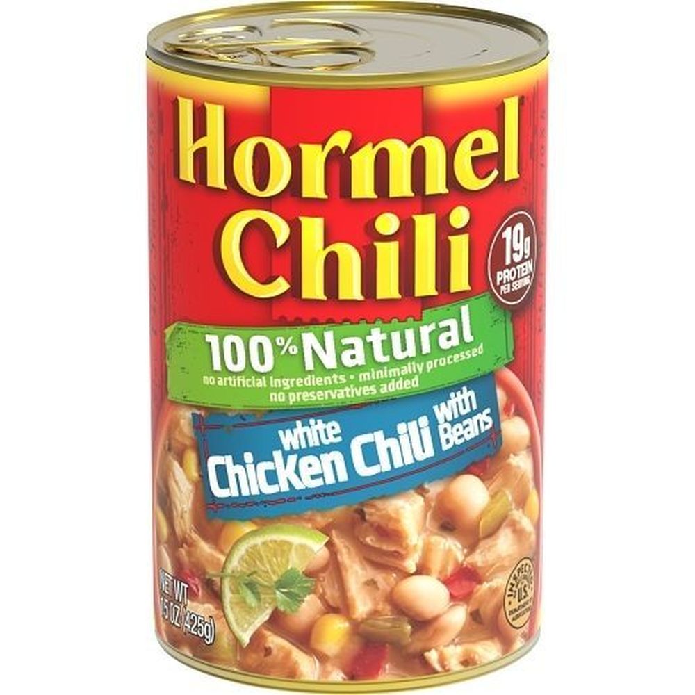 Hormel Natural White Chicken Chili, 15 Ounce -- 8 per case